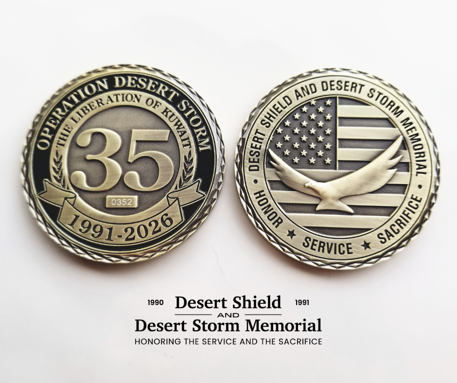 35th Anniversary Coin – National Desert Storm Memorial Association