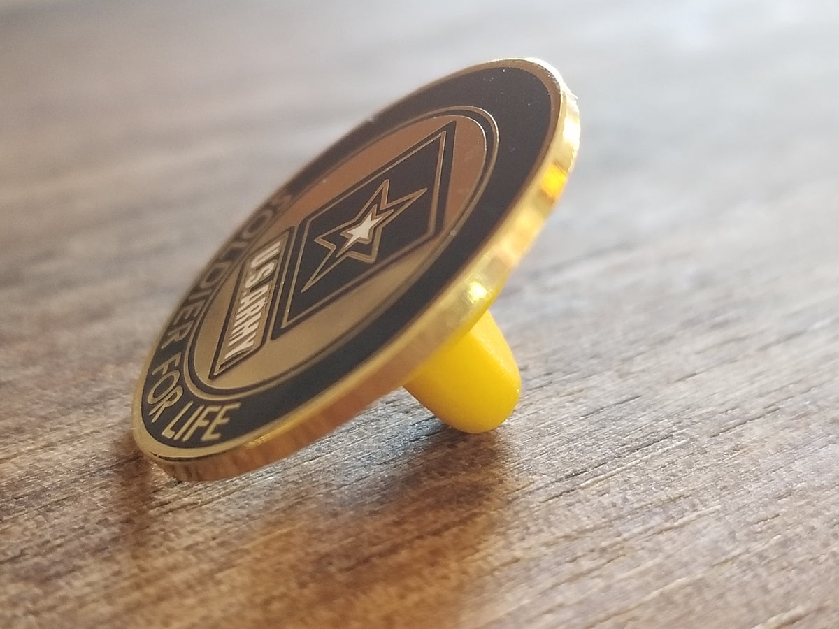 U.S. Army Soldier for Life Lapel Pin – National Desert Storm Memorial ...