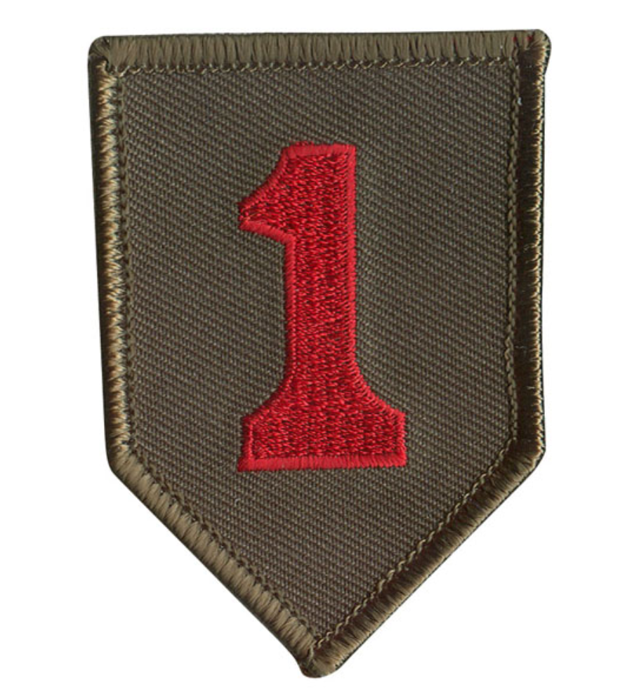 Big Red One Patch – National Desert Storm Memorial Association